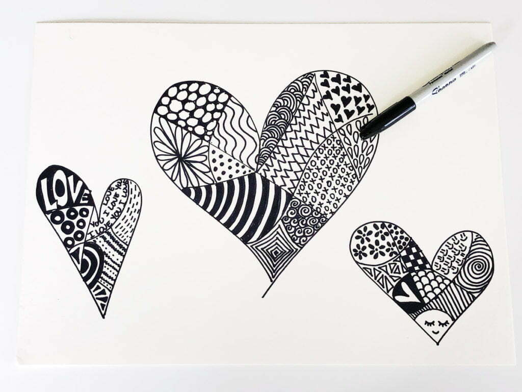Zentangle Art for Kids Project