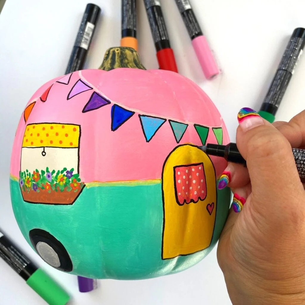 Pumpkin Camper Tutorial