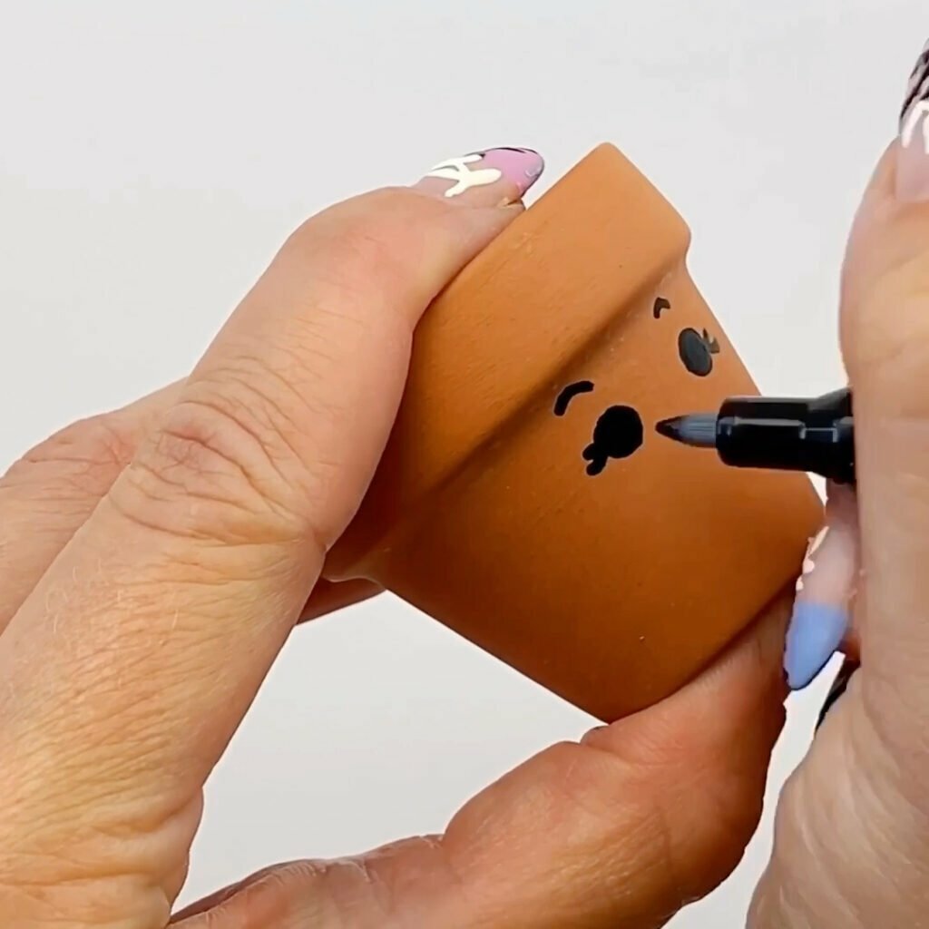 Turkey Craft for Thanksgiving Flower Pot Craft