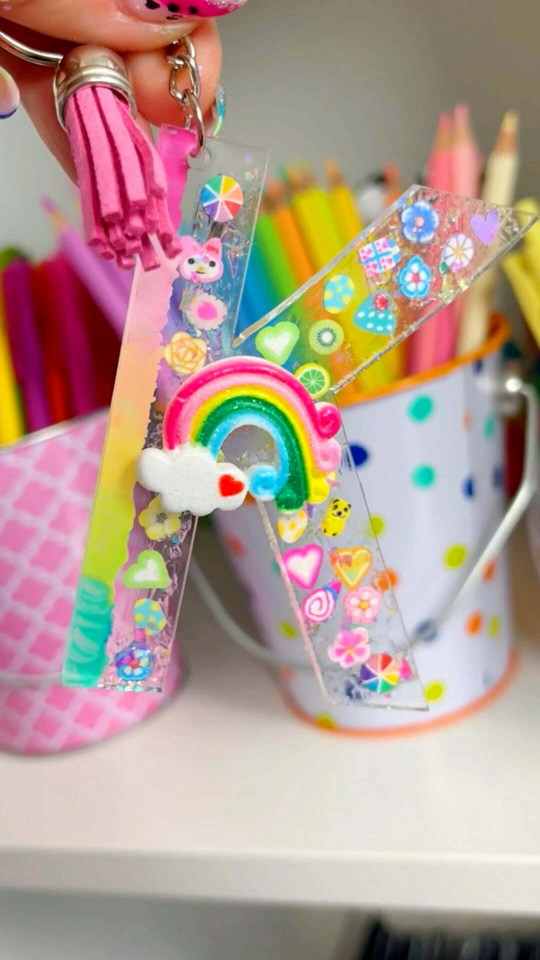 DIY Acrylic Keychains Tutorial