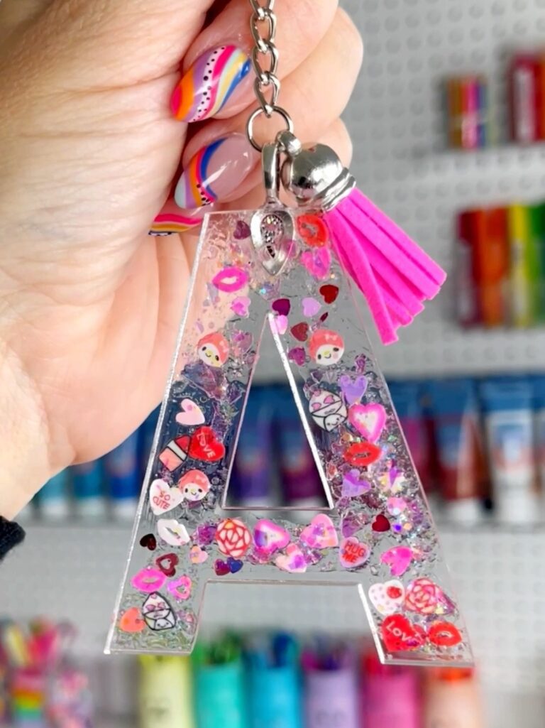 DIY Acrylic Keychains Tutorial
