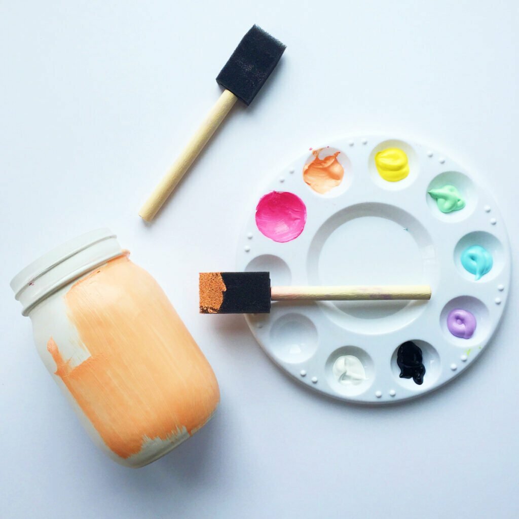 How to Paint Mason Jars - Tips and Tricks for Painted Mason Jars