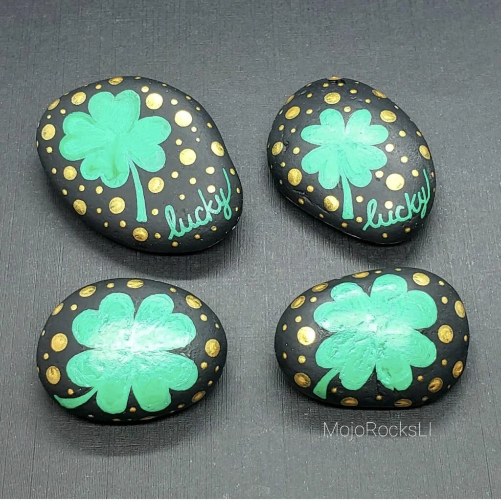 20 St. Patrick's Day Painted Rocks to Inspire