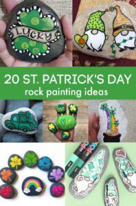20 St. Patrick's Day Painted Rocks to Inspire