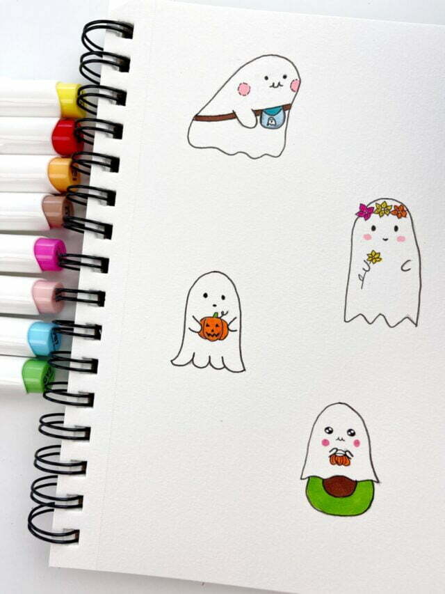 15 Ghost Drawing Ideas How To Draw A Ghost