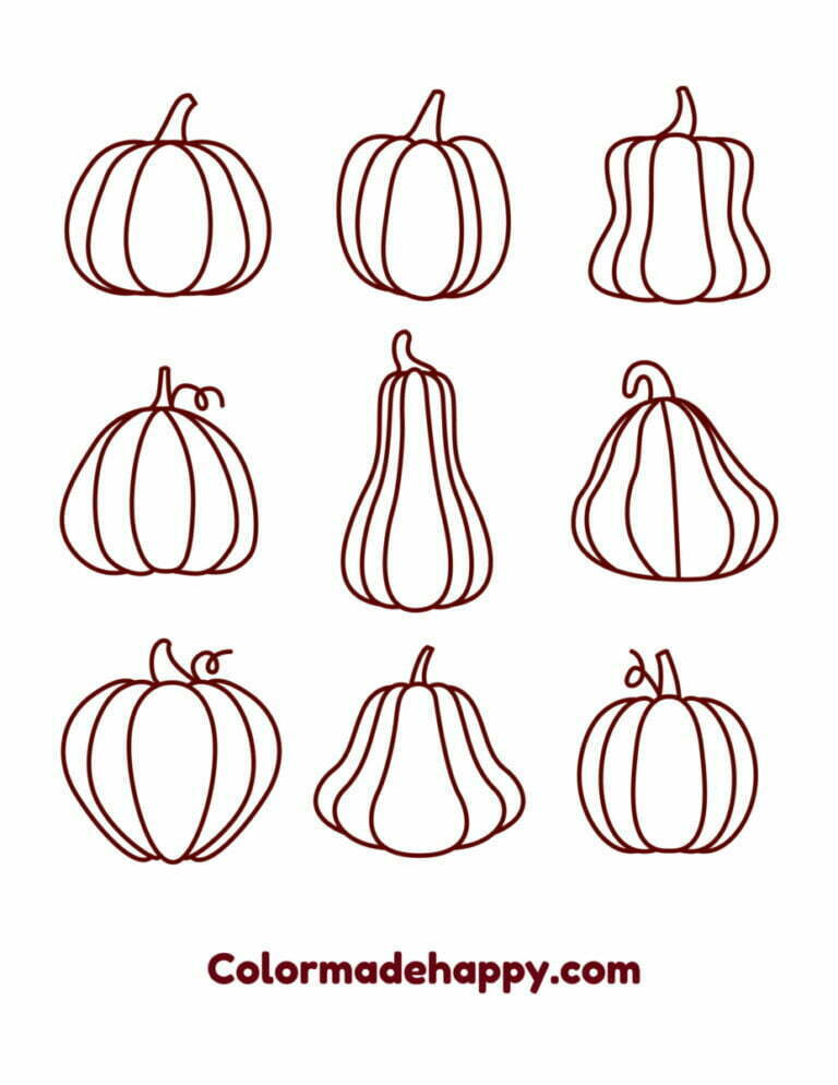 How to Draw a Pumpkin: Step by Step Guide