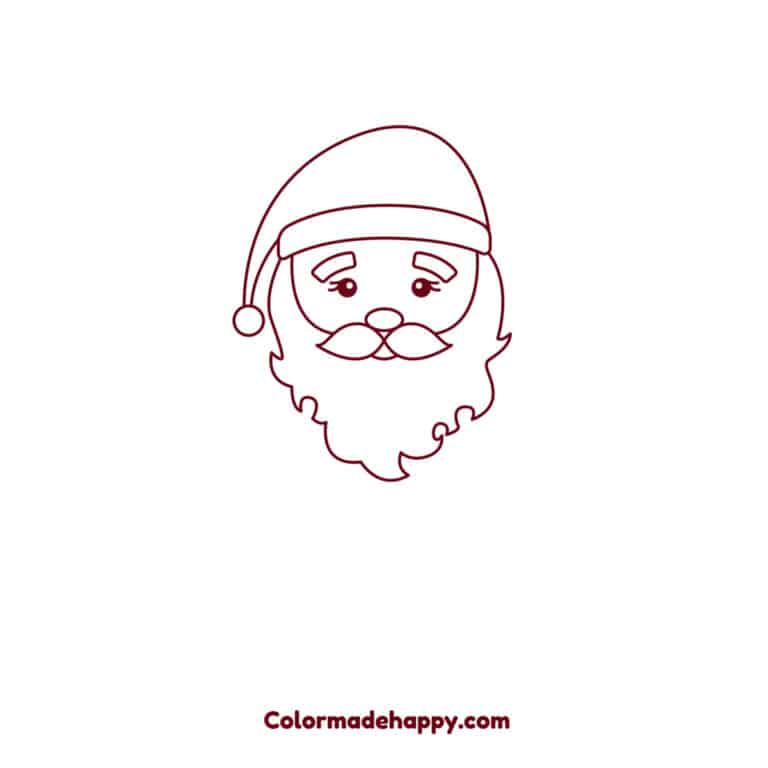 How to Draw Santa