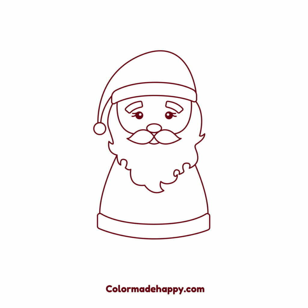 How to Draw Santa