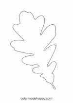 Free Printable Leaf Template
