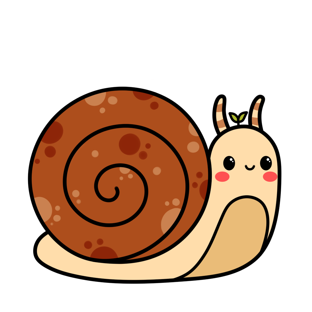 How to Draw A Snail