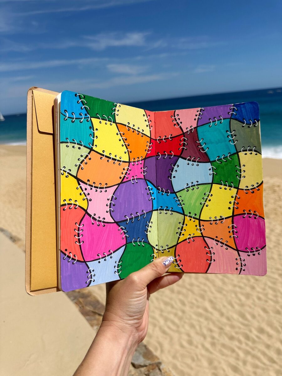 Patchwork Pattern Drawing